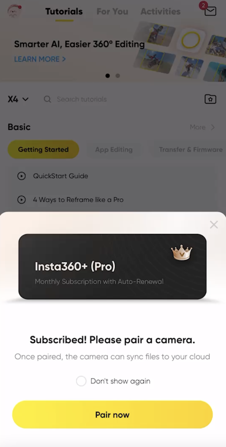 Insta360+ Tutorial: Setup and Syncing